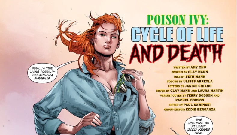 Double Feature: The New Poison Ivy & Wonder Woman Comic Book Series ...